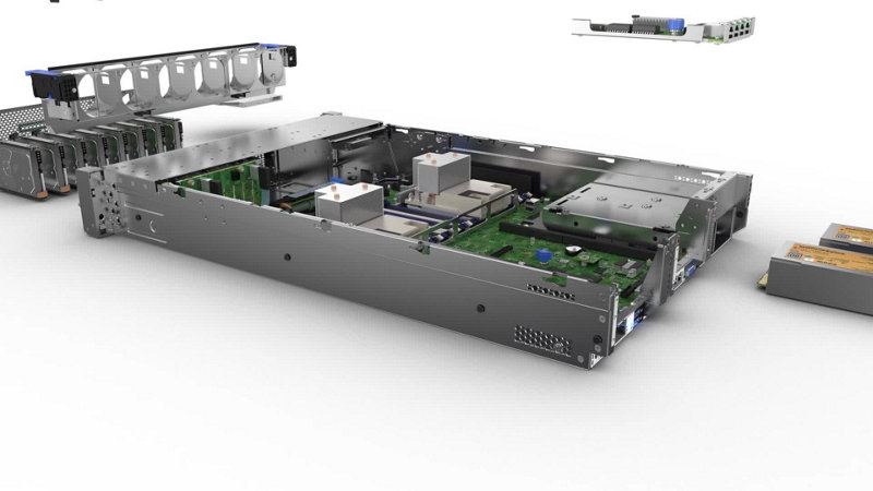 6169 HPE ProLiant DL380 Gen9 Exploded View | HPE South Africa