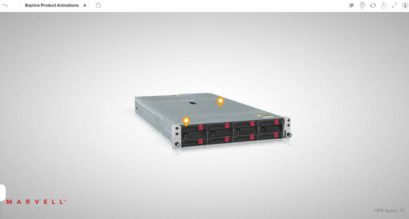 Sistema Apollo 70 da HPE | HPE Store Brazil