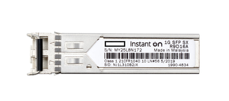 HPE Aruba Networking Instant On 1G SFP LC SX 500m OM2 MMF Transceiver ...