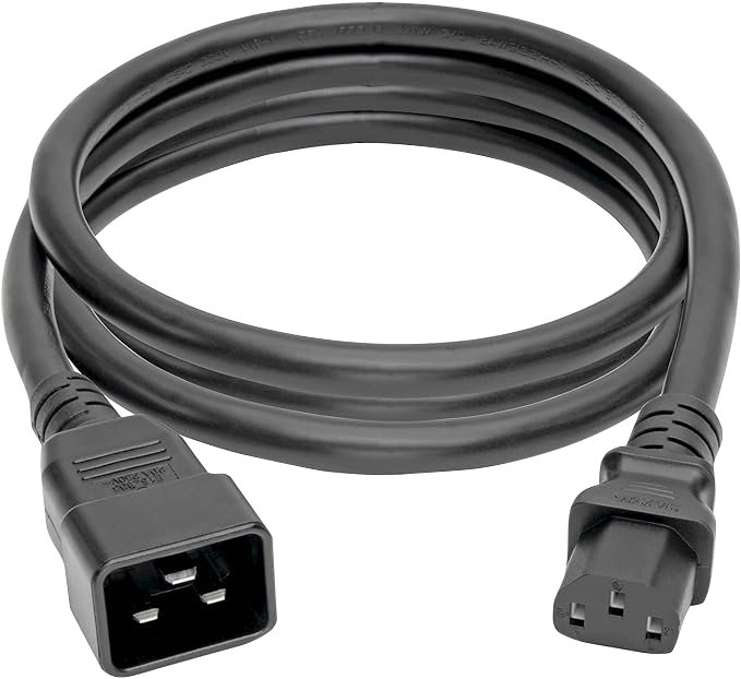 Cable de arranque HPE C20 ‑ C13 WW, 250 V, 15 Amp, 2,0 m | HPE Store Spain