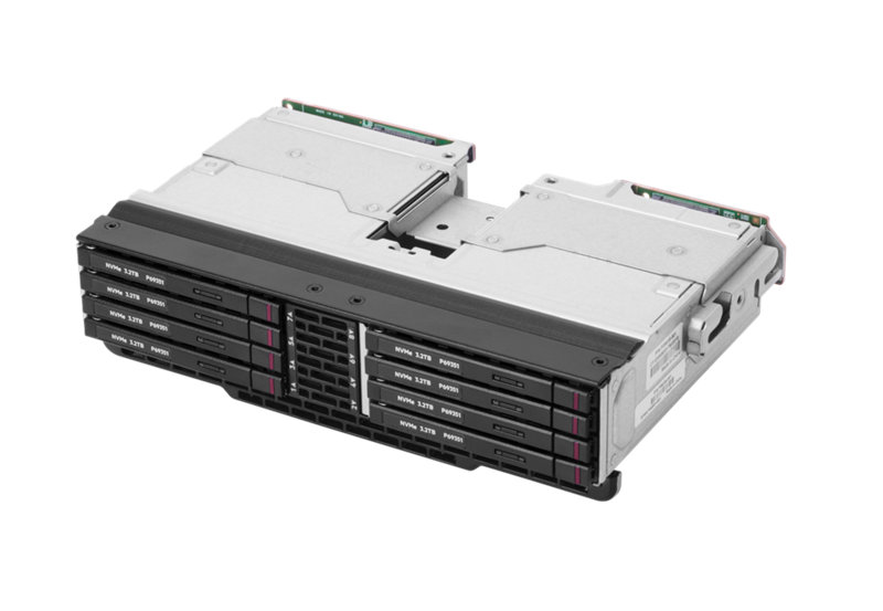 HPE Synergy 480 Gen12 8EDSFF NVMe E3.S Direct Connect Drive Cage Kit ...