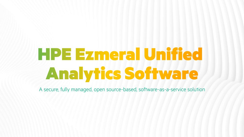 Unlock data and insights faster from edge-to-cloud with HPE Ezmeral Unified Analytics Software ...