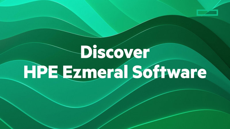 HPE Ezmeral Software Everywhere | HPE