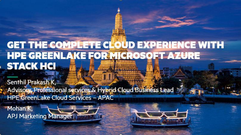Get the complete cloud experience with HPE GreenLake for Microsoft ...