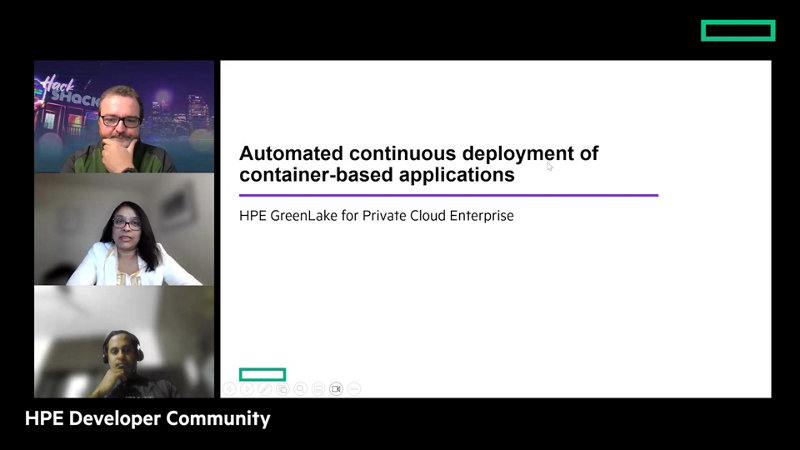 Automated continuous deployment of container-based applications | HPE