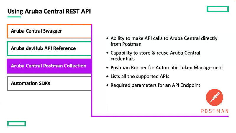Getting Started with HPE Aruba Networking Central automation | HPE EUROPE