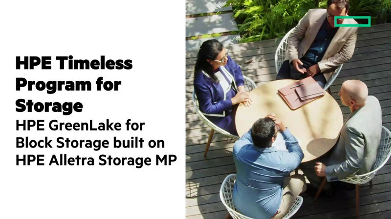 Transform ownership with HPE Timeless Program for storage | Chalk Talk ...
