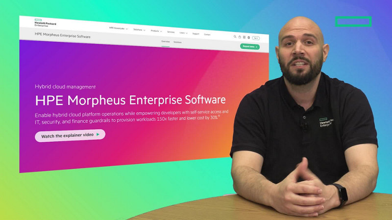 Introducing HPE Morpheus VM Essentials Software | HPE