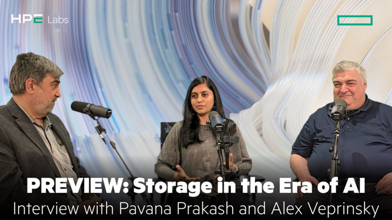 (PREVIEW) Storage in the Era of AI | HPE 日本