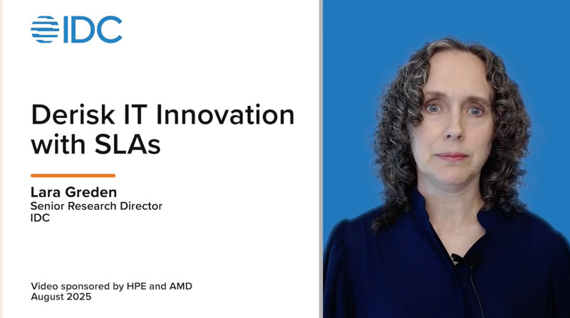 Derisk IT Innovations with SLAs | HPE Israel