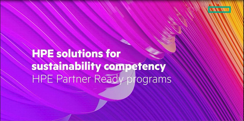 HPE solutions for sustainability competency | HPE EUROPE