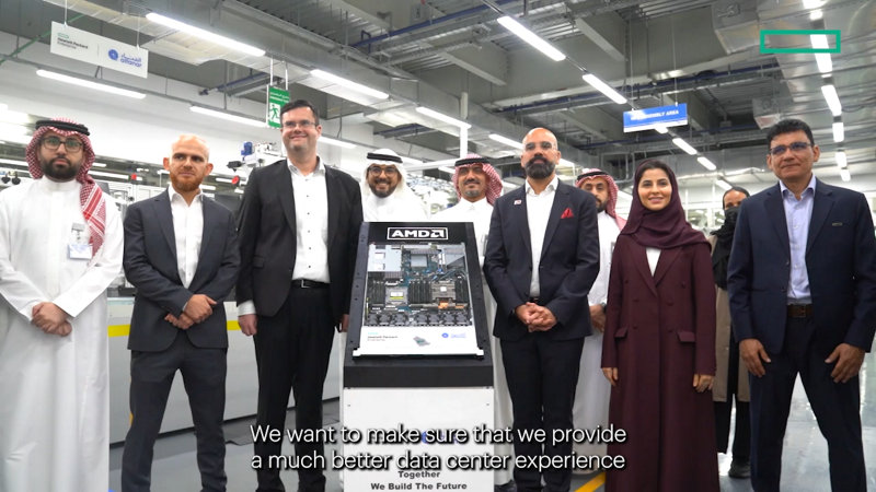 HPE & AMD Saudi-Made Server Launch | HPE India