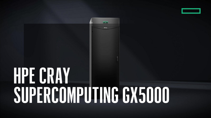 Your ambitions change the world. The HPE Cray Supercomputing GX5000 ...