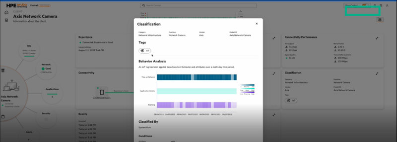 Client visibility and tagging | HPE