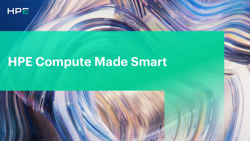 HPE Compute Made Smart | HPE Singapore