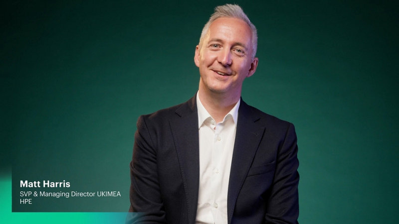 Matt Harris, UKIMEA Managing Director, introduces the HPE & Dark Matter ...
